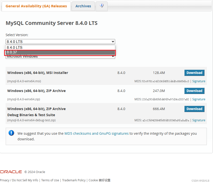 Windows10 MySQL（8.0.37）安装与配置_mysql8.0.37安装及配置超详细教程-CSDN博客