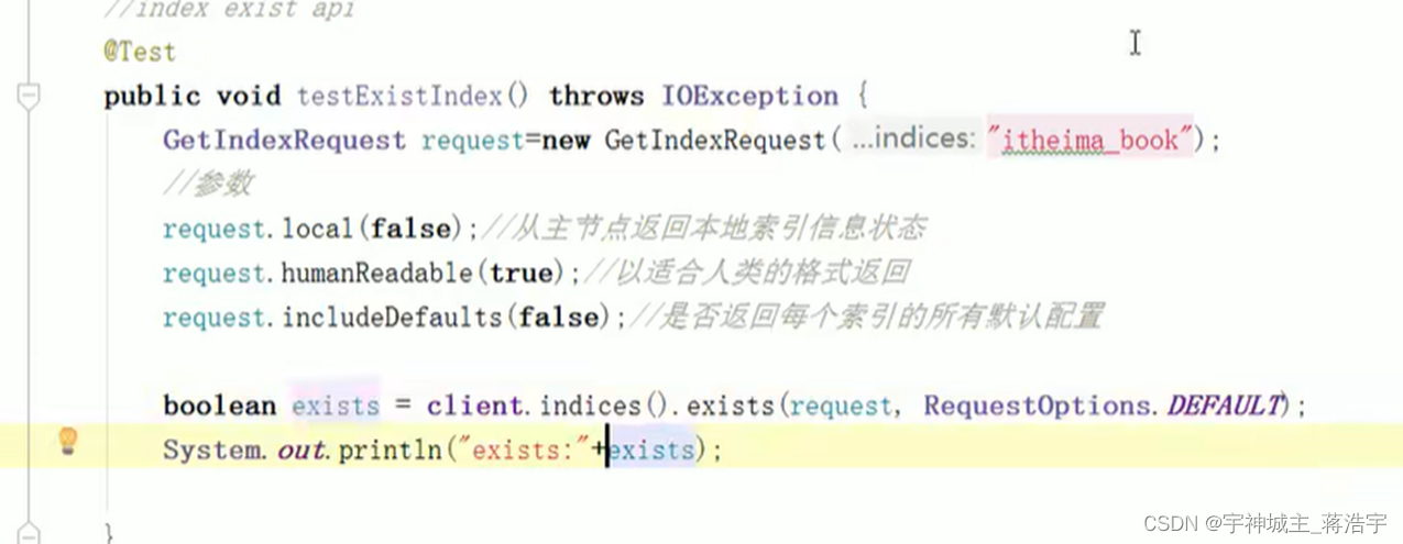 es Elasticsearch 十一 Java api实现 索引管理_es java-api-client 创建索引-CSDN博客
