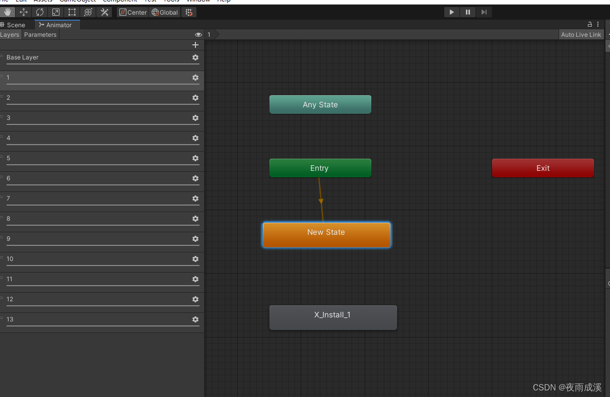 Unity中animator的layer和weight关系_unity animator layer weight-CSDN博客