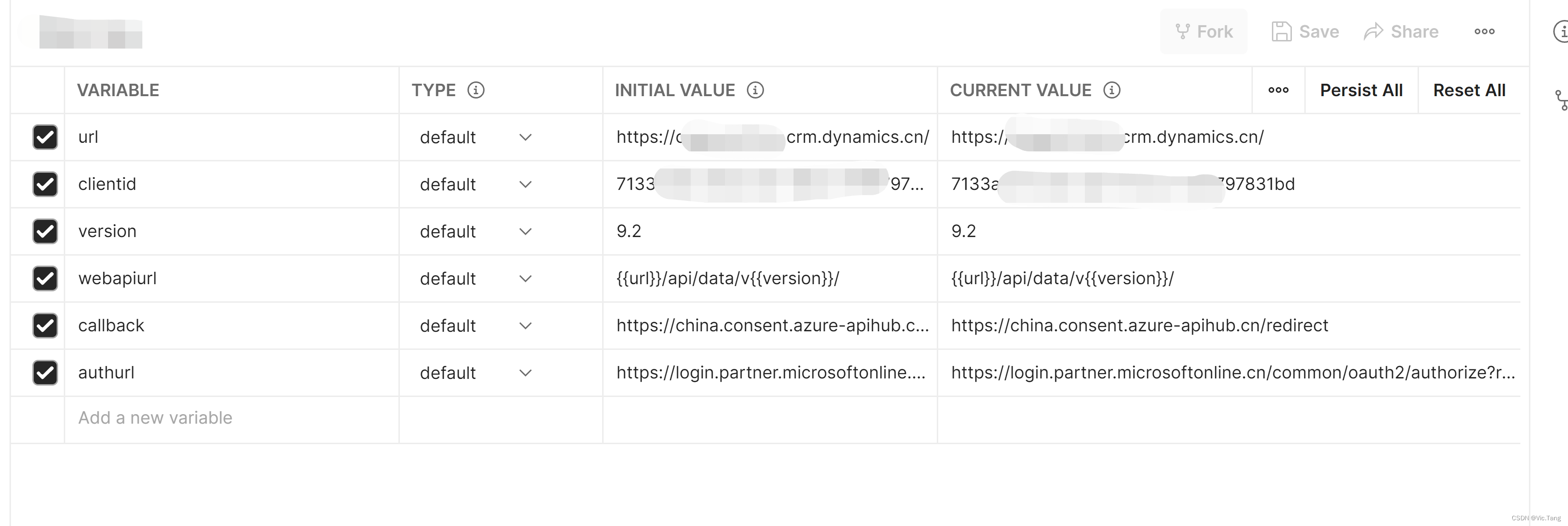 Dynamics 365 设置Postman environment For WebAPI_postman访问d365-CSDN博客