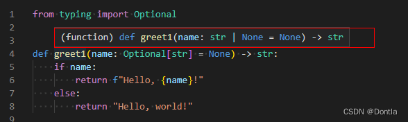 python函数注释 typing模块函数类型注解（函数注解）（指定函数参数和返回值类型）Union注解、Callable注解、Optional可变参数注解。类型提示、类型注解、参数注释（参数 ...