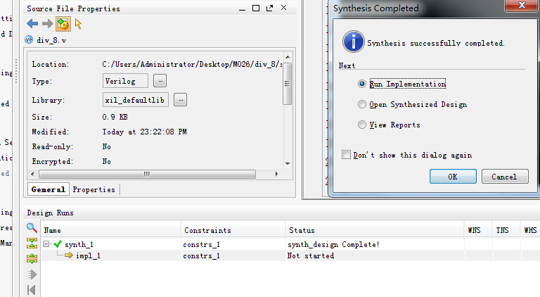 基于FPGA的8位除法器设计Verilog代码VIVADO仿真_8位除法器verilog-CSDN博客