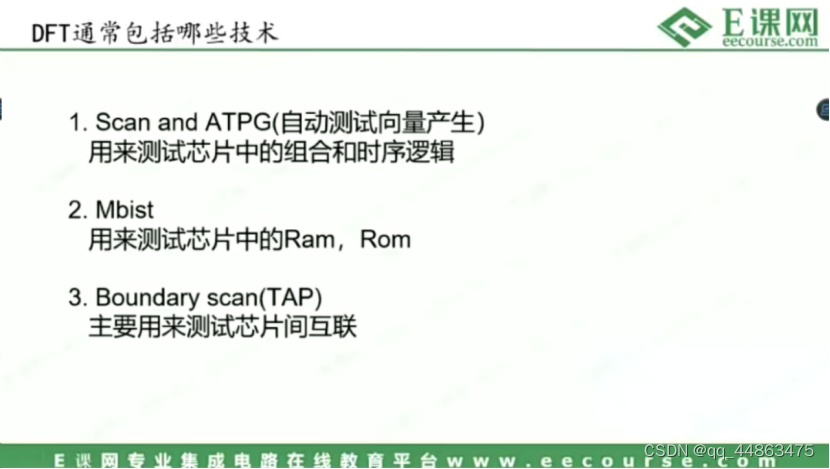 1.数字ic设计流程——DFT概述和ATE测试_dft ate-CSDN博客