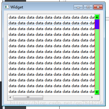Qt工作笔记-QSS中关于QScrollBar的设置_qscrollbar qss-CSDN博客