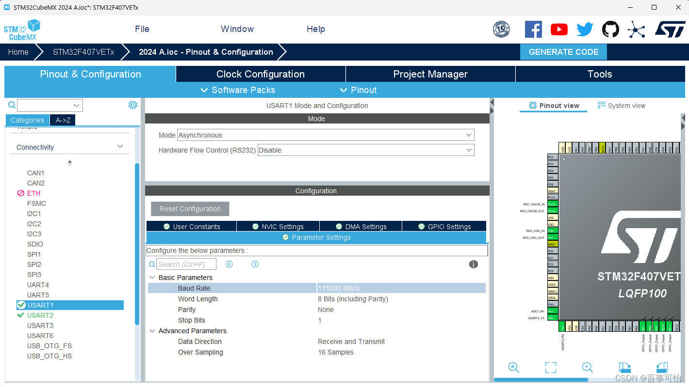 STM32F407 hal库FFT_algobuild-CSDN博客