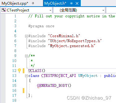 01-创建一个UObject UE4 C++_創建uobject的方法-CSDN博客