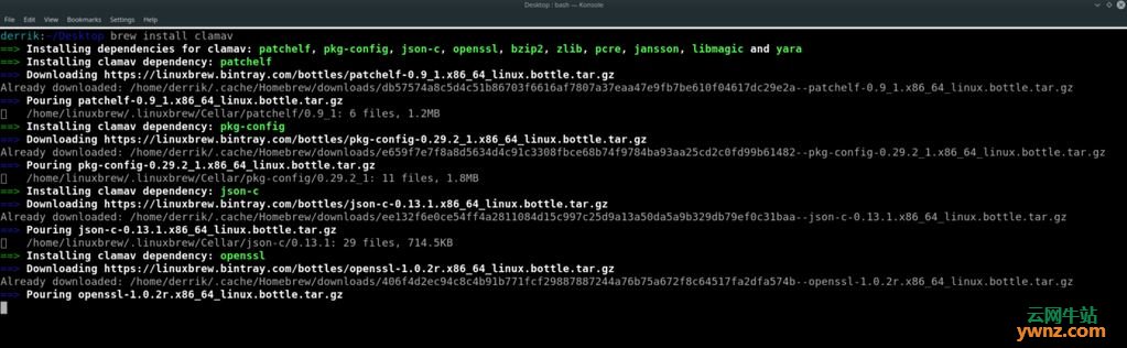 linux下运行brew,使用Linuxbrew包管理器brew命令的方法-CSDN博客