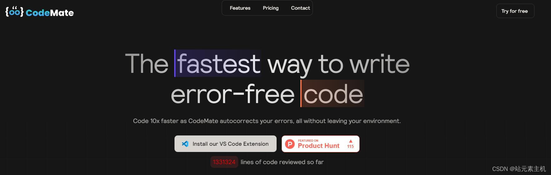 超实用的AI代码开发工具集合，开发人员必备的 AI 助手_codemate-CSDN博客