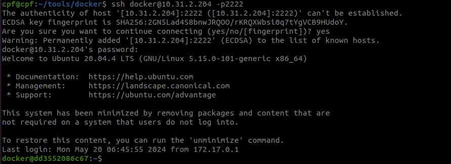 vscode+docker搭建迷你开发环境。制作docker镜像，并通过vscode连接后进行开发_vscode docker-CSDN博客