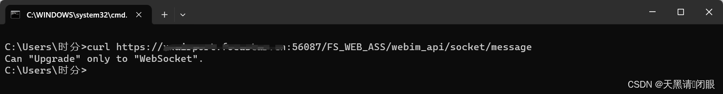nginx代理websocket无法链接到服务，服务端报错：Handshake failed due to invalid Upgrade header: null-CSDN博客