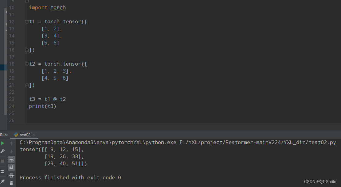 Element-wise Multiplication and Matrix Multiplication_broadcasted ...