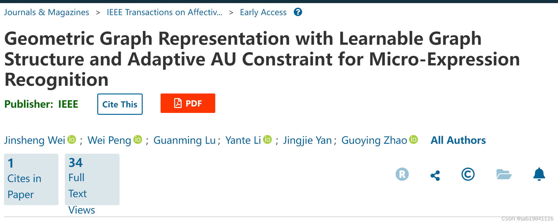Geometric Graph Representation with Learnable Graph Structure and Adaptive AU Constraint 阅读笔记-CSDN博客