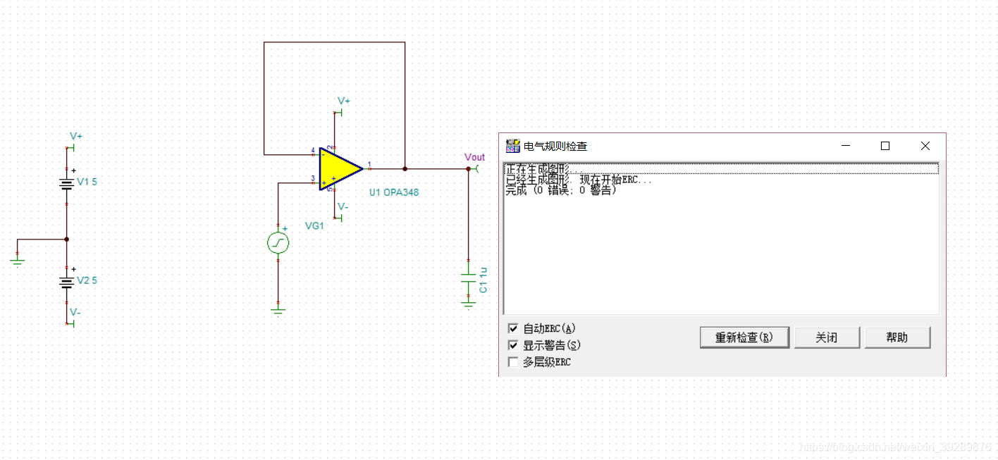 2使用TINA-TI进行电子规则检查、直流、交流和瞬态分析_tina的交流分析和直流分析-CSDN博客