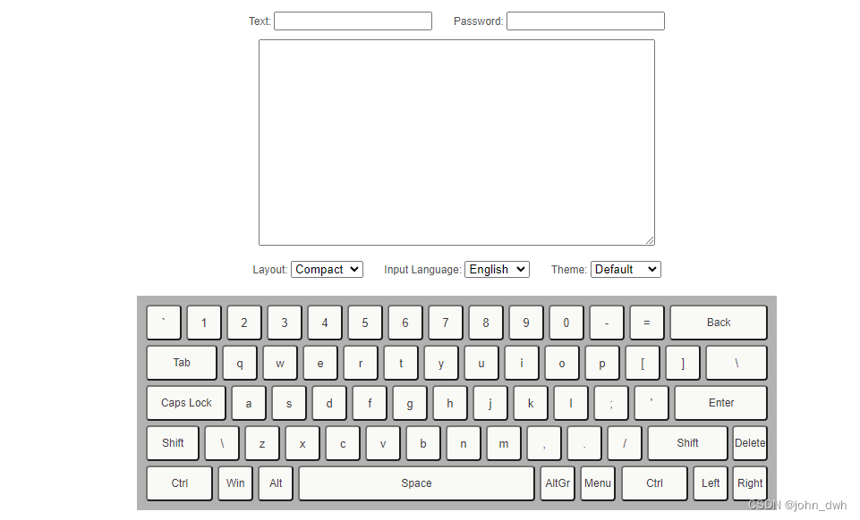 JavaScript 虚拟键盘:Mindfusion JavaScript Keyboard_js调用虚拟键盘-CSDN博客