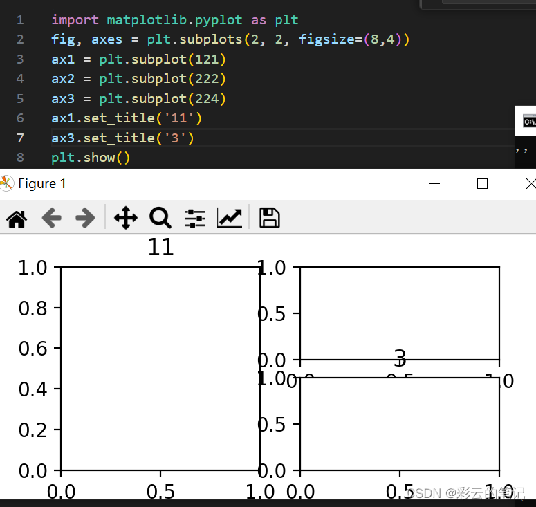 matplotlib多子图-CSDN博客