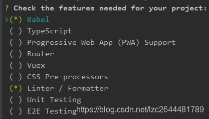vue-cli4.4.6的创建项目过程-CSDN博客