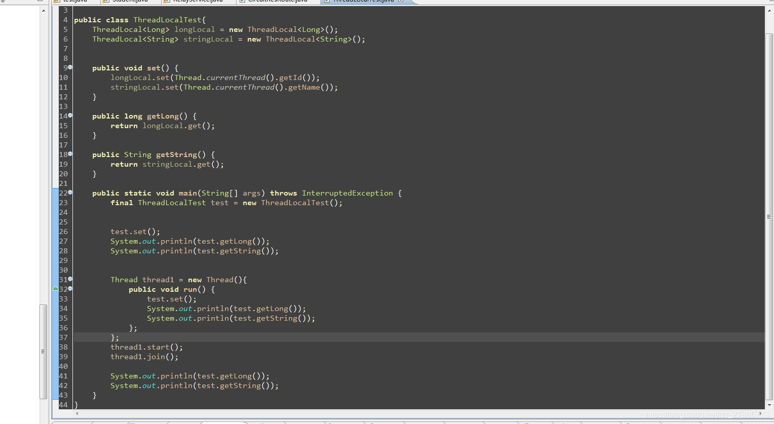 threadlocal用法_localthread用法-CSDN博客