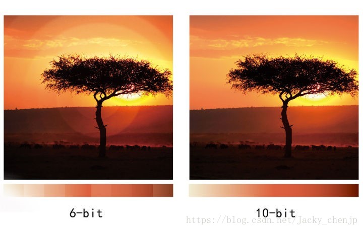 计算机色彩知识调研（二）：位深、Gamma值、标准色温和Display P3_10bit gamma-CSDN博客