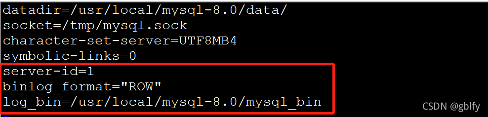 MySQL8.0.26 开启bin_log日志 linux_mysql8 binlog-do-db-CSDN博客