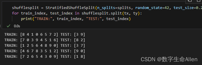 详解交叉验证中【KFold】【Stratified-KFold】【StratifiedShuffleSplit】的区别-CSDN博客