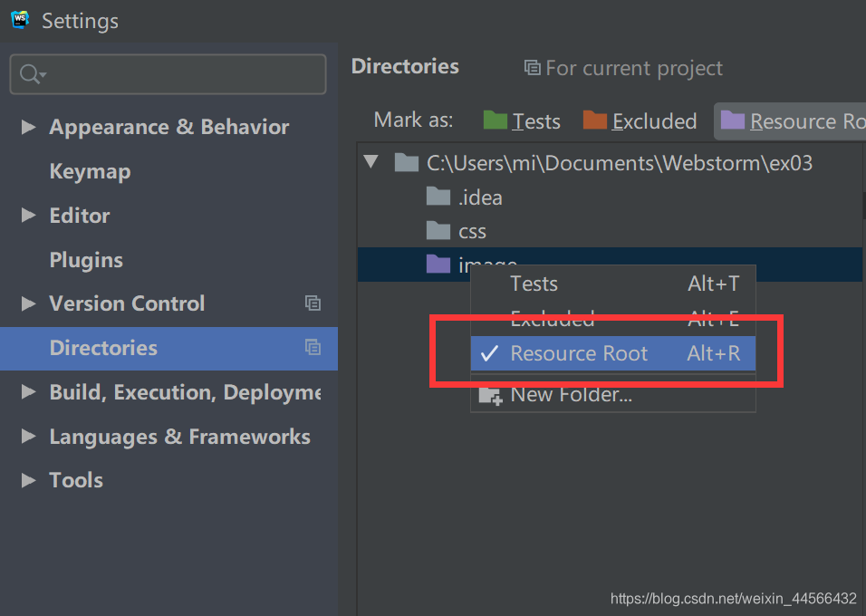 [WebStorm] Cannot resolve dictionary/file xxx 的解决办法_webstorm cannot resolve file-CSDN博客