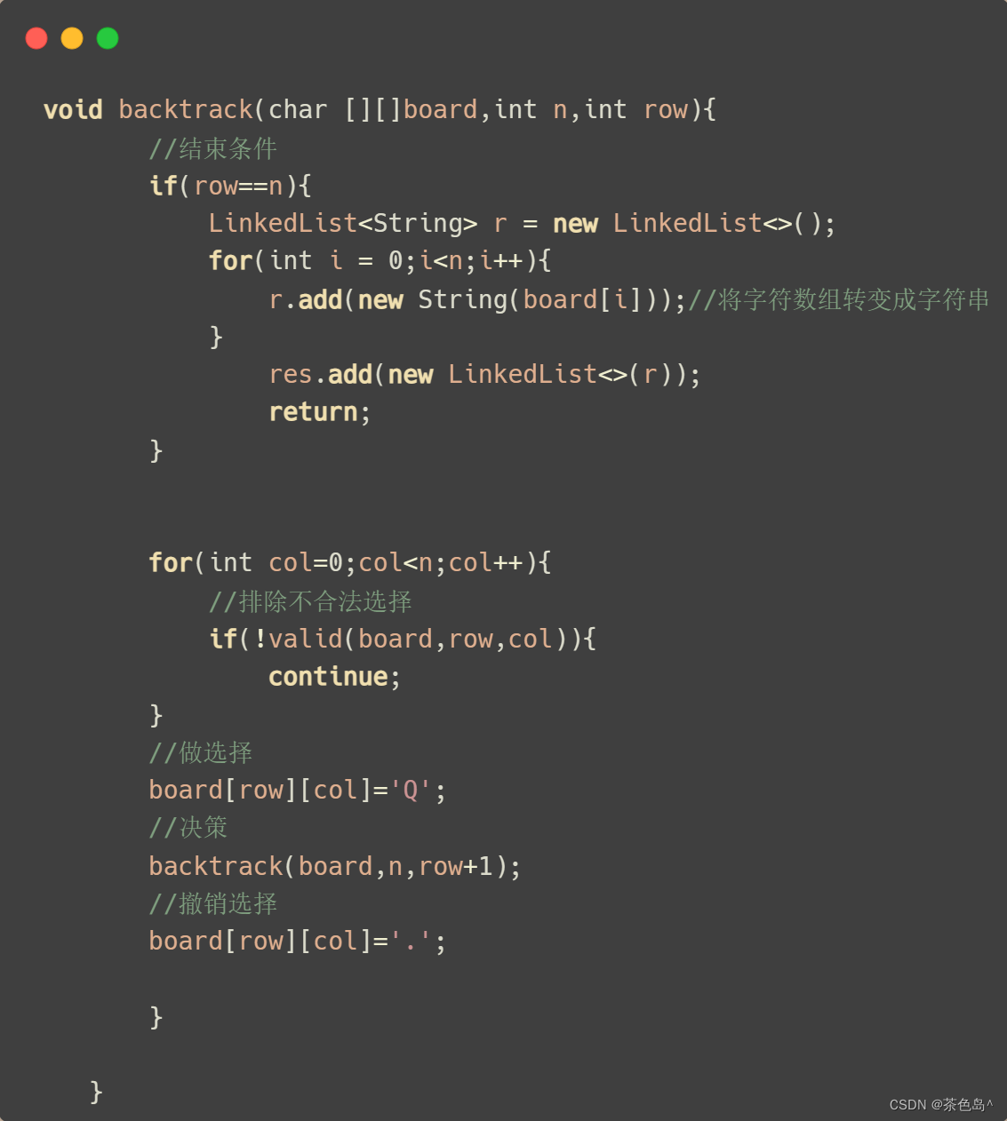 回溯详解 LeetCode 46. 全排列 51. N 皇后 52. N皇后 II_决策树 leetcode-CSDN博客