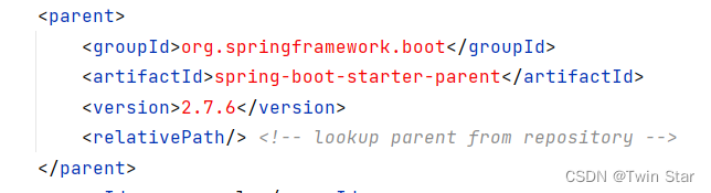 spring-boot-starter-parent报红（已解决）附修改Server URL_spring-boot-starter-parent版本爆红-CSDN博客