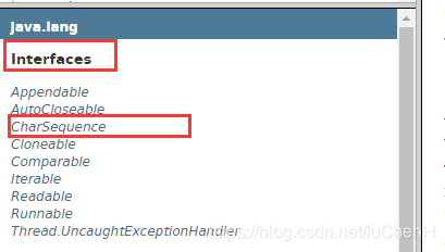 JAVA 之 CharSequence_charsequence在 什么包下载-CSDN博客
