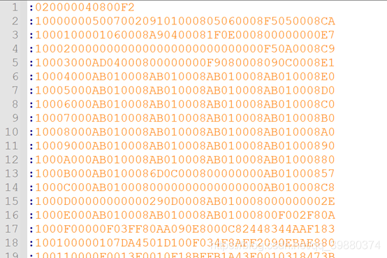 80C51和ARM的Intel hex解析_c51 hex文件格式-CSDN博客