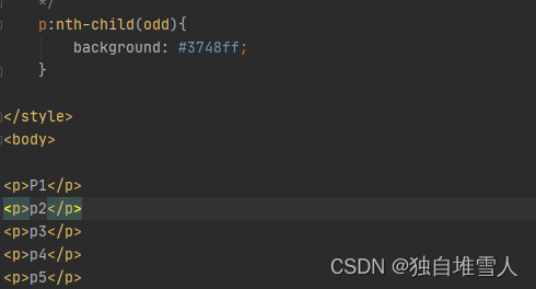CSS3:nth-child选择器基本用法简述_css第三个元素-CSDN博客