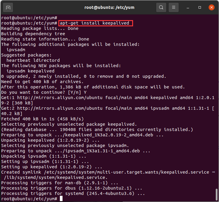 Ubuntu安装keepalived_ubuntu离线安装keepalived-CSDN博客