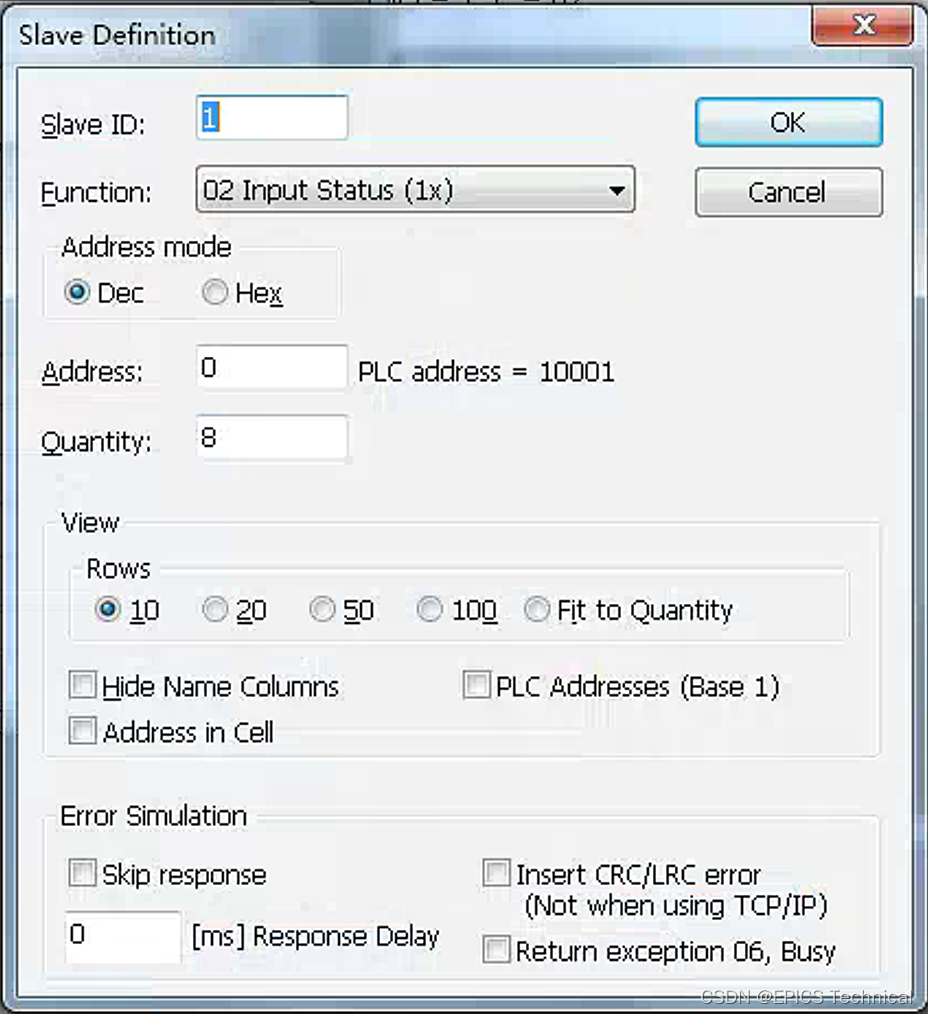 EPICS modbus 模块数字量读写练习_基于modbus协议的epics的ioc开发-CSDN博客