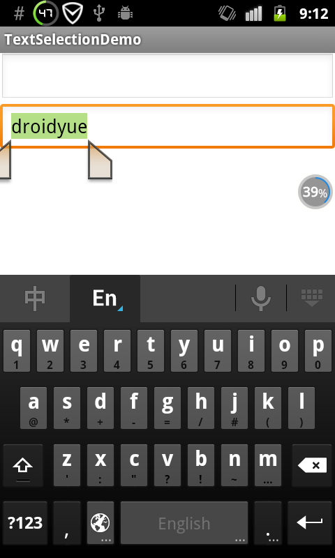 EditText和AutoCompleteTextView设置文字选中颜色-CSDN博客