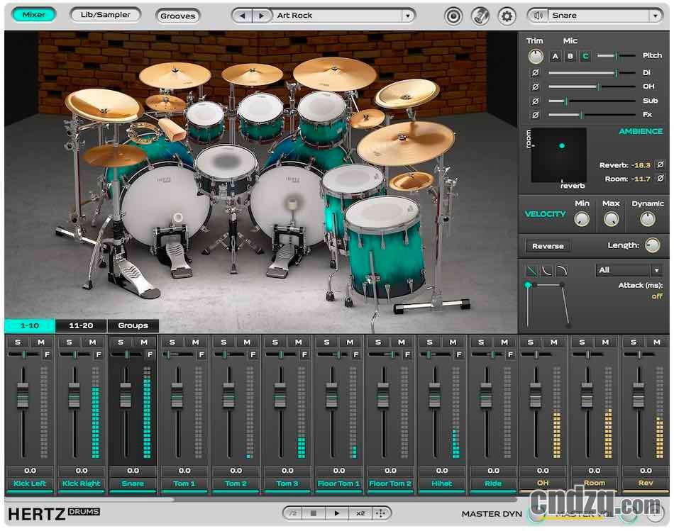 Hertz Instruments发布Hertz Drums鼓音色插件_hertz instruments hertz drums-CSDN博客