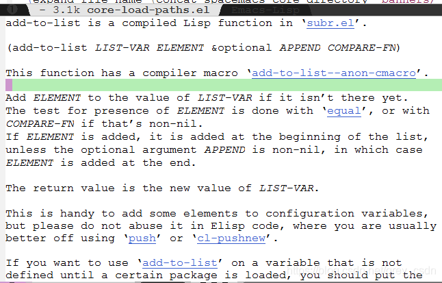 209_emacs lisp向列表中增加元素_elisp add-to-list-CSDN博客