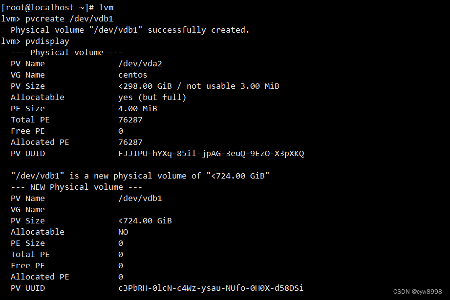 Centos7.9逻辑卷/dev/mapper/centos-root扩容增加空间-CSDN博客