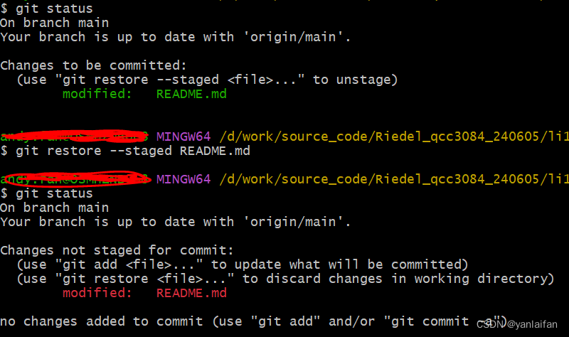 Git仓库中文件的状态_git 文件状态-CSDN博客