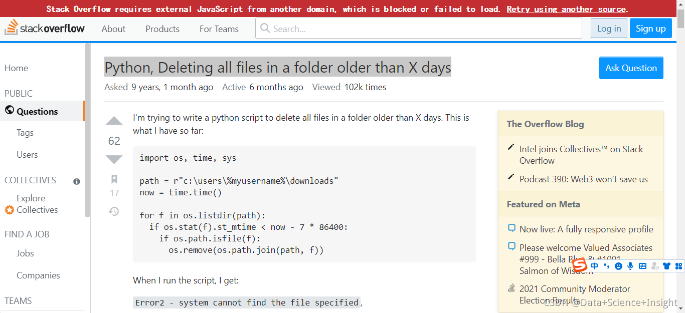 使用python批量删除windows下特定目录的n天前的旧文件实战：windows下批量删除旧文件、清除缓存文件、解救c盘、拒绝c盘爆炸用python写一个监控windows文件夹里的文件