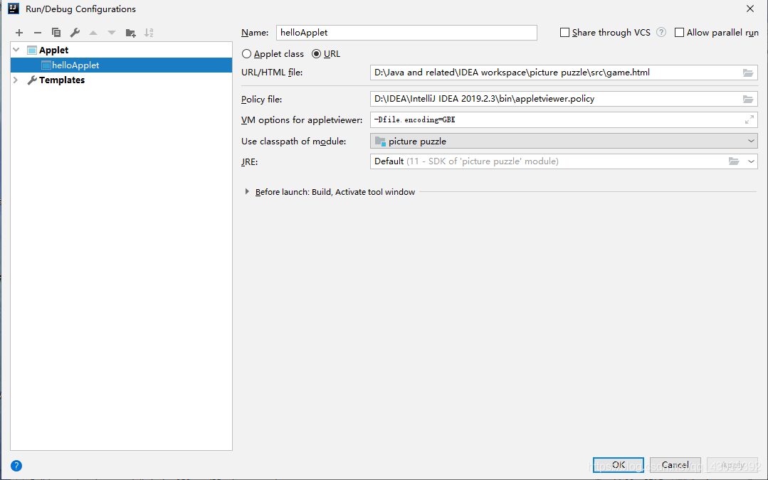 Intellij IDEA第一个java applet程序_idea 创建 japplet-CSDN博客