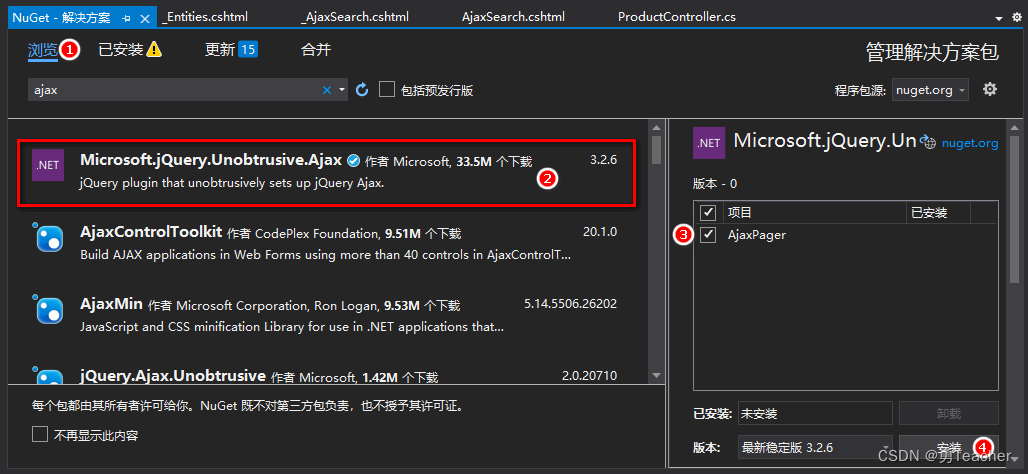 .NetMvc之AjaxPager分页_sjajaxpager-CSDN博客