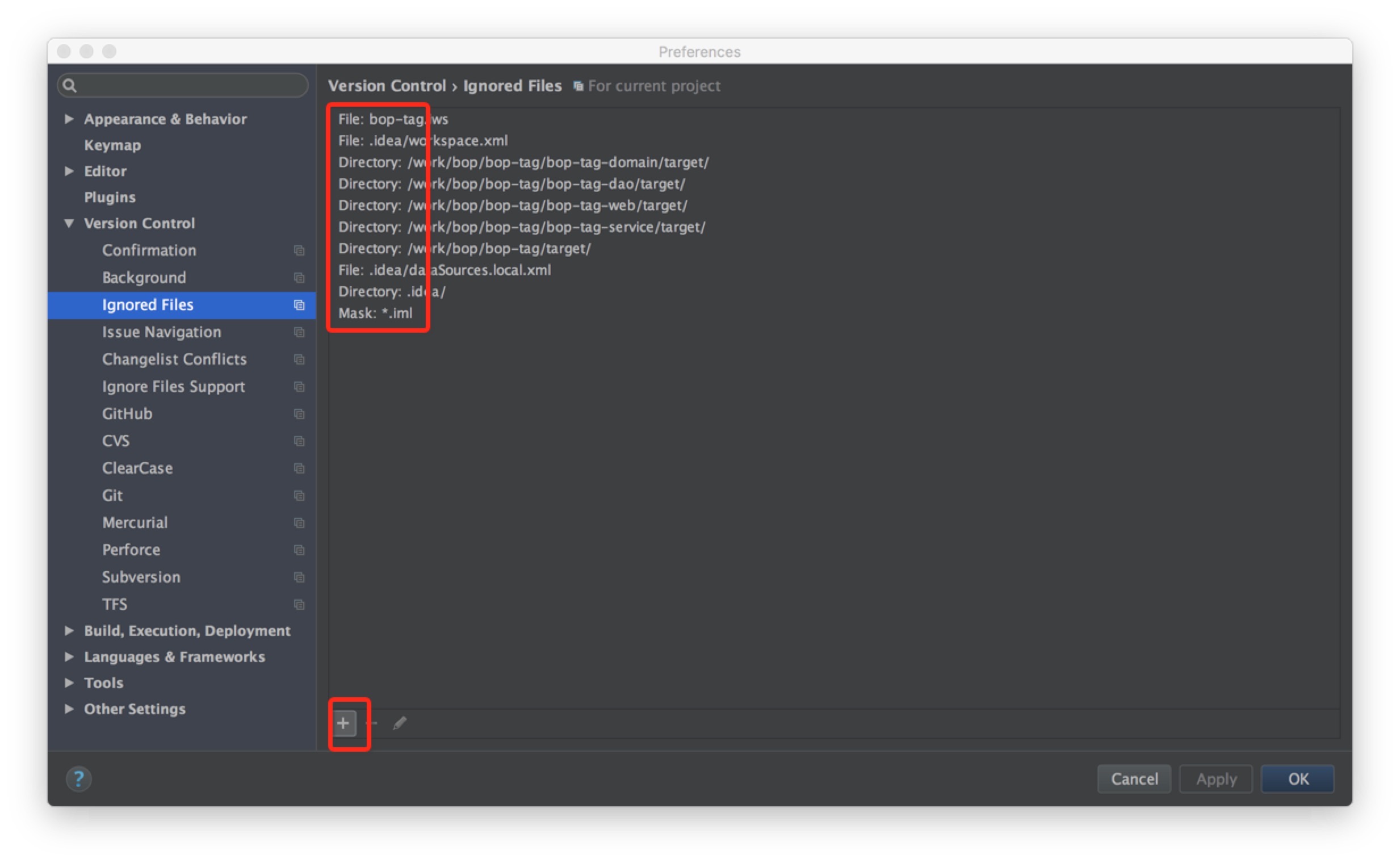 MAC版Idea下ignore文件的办法_mac idea git ignore全局配置-CSDN博客