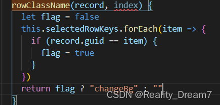 antd-design-vue table表格选中每行设置背景色_antdesignvue 表格行设置背景色不生效-CSDN博客