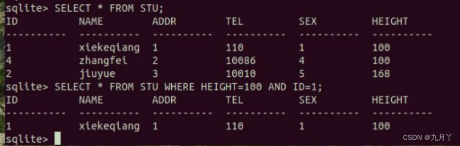sqlite3 关系型数据库语言 SQL 语言_sqlite sql-CSDN博客
