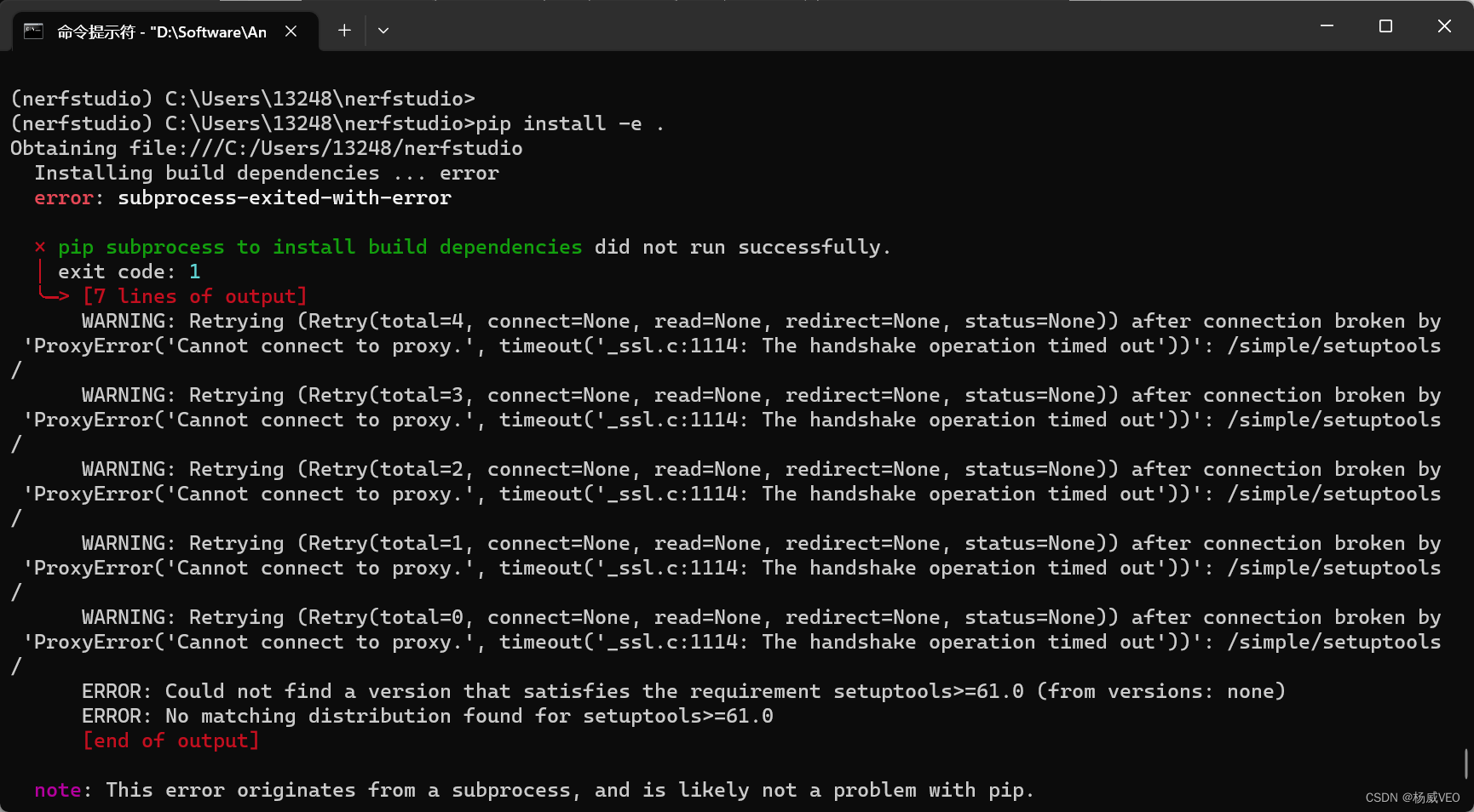win11 nerfstudio安装问题_nerfstudio windows-CSDN博客