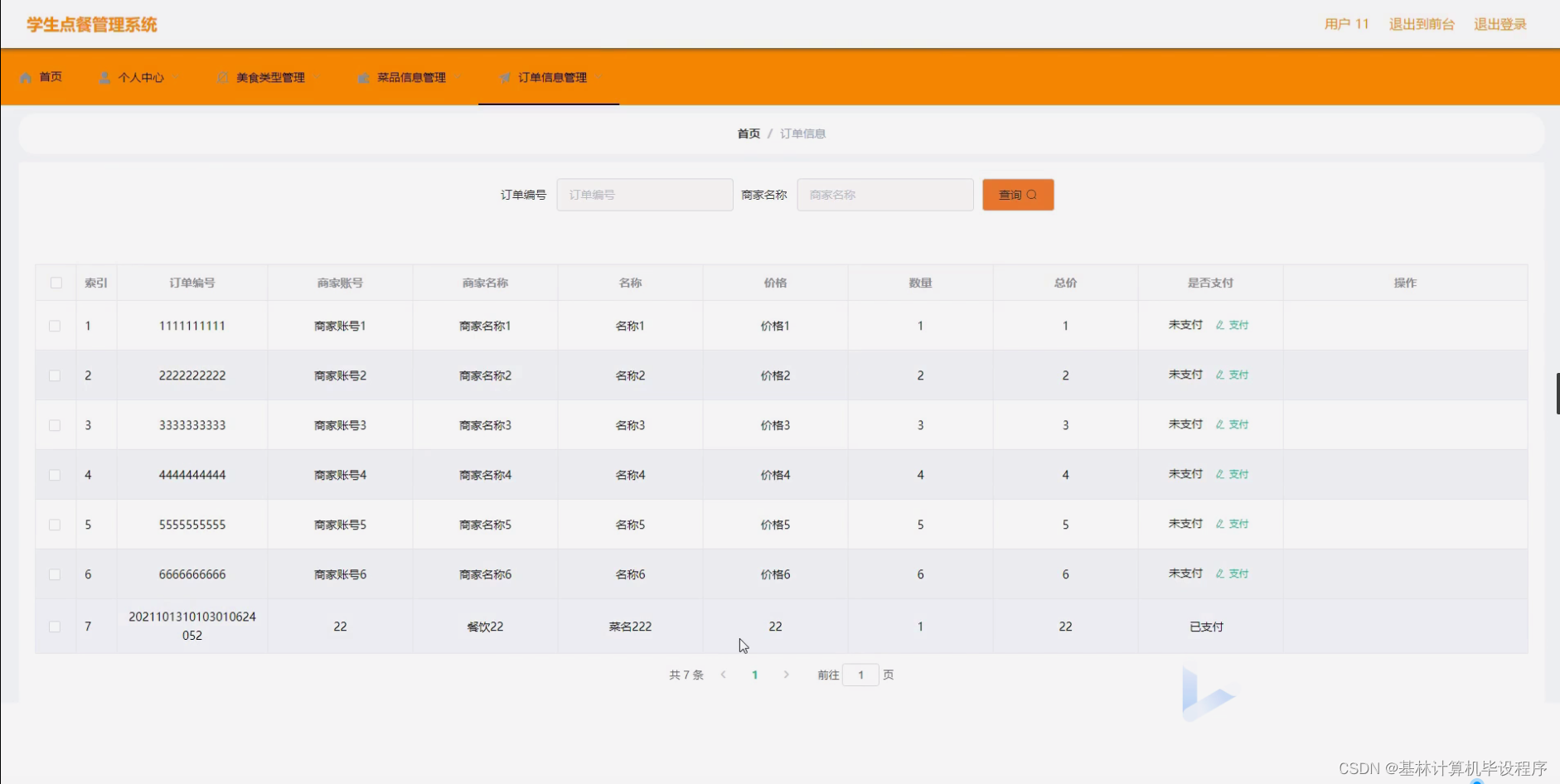 Python计算机毕设【附源码】学生点餐管理系统(djangomysql论文)基于python Web的点餐系统的工作原理图 Csdn博客