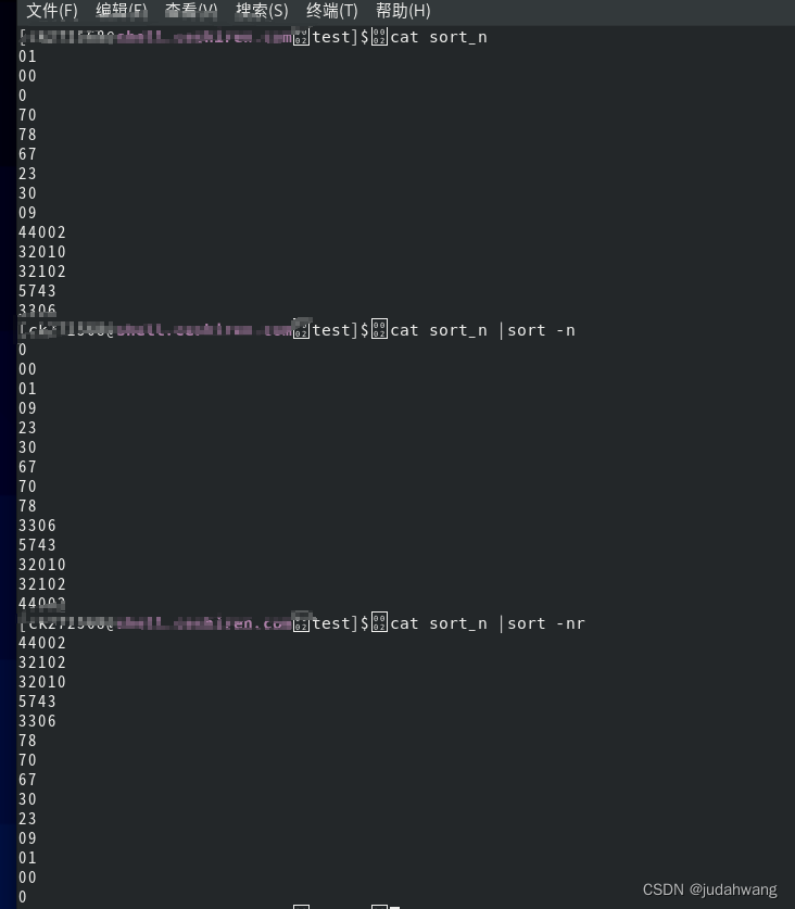 Linux命令：sort、uniq和wc详解及用法示例-CSDN博客