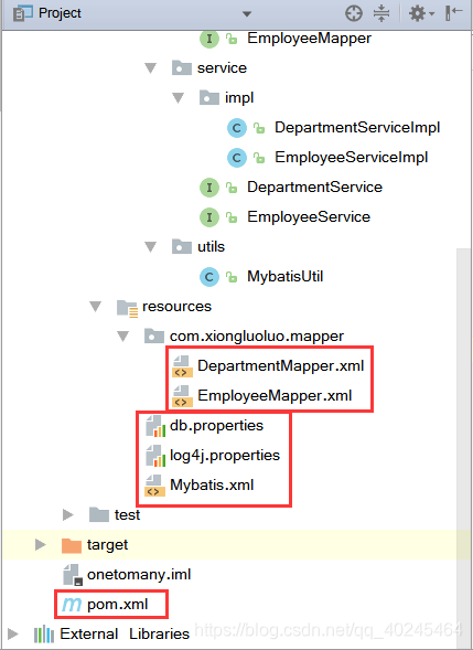 使用Mybatis实现多表一对多查询实例之关联查询方式(含代码及解释)_department department=departmentservice.finddepart-CSDN博客