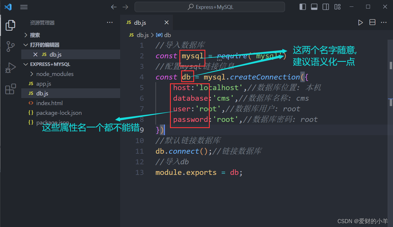 Express + MySQL 入门: 傻瓜式教程_express+mysql-CSDN博客