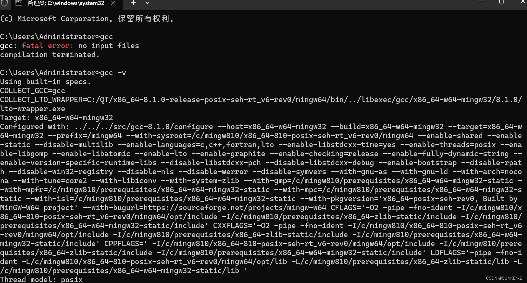 MinGW-w64C/C++编译器下载和安装_mingw-w64 - for 32 and 64 bit windows-CSDN博客