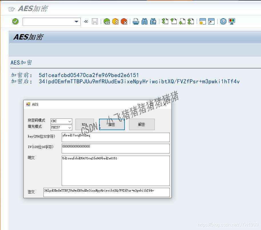 ABAP AES加密解密_abap aes pkcs5-CSDN博客